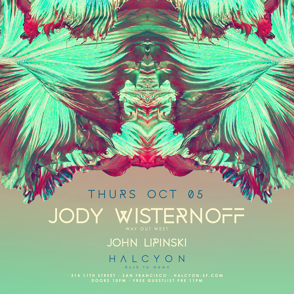 Oct 5 – Jody Wisternoff + John Lipinski