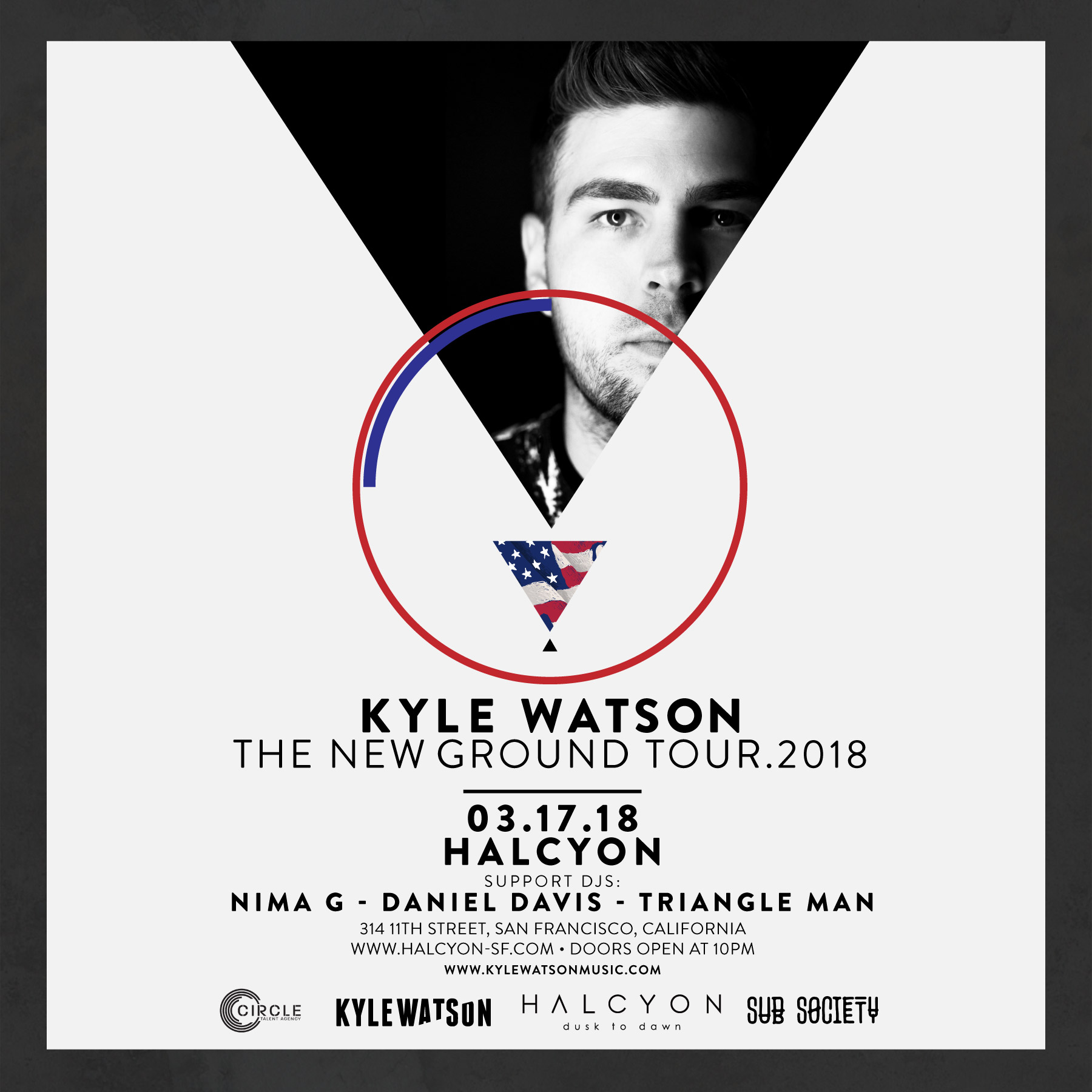Mar 17 – Kyle Watson “The New Ground Tour”