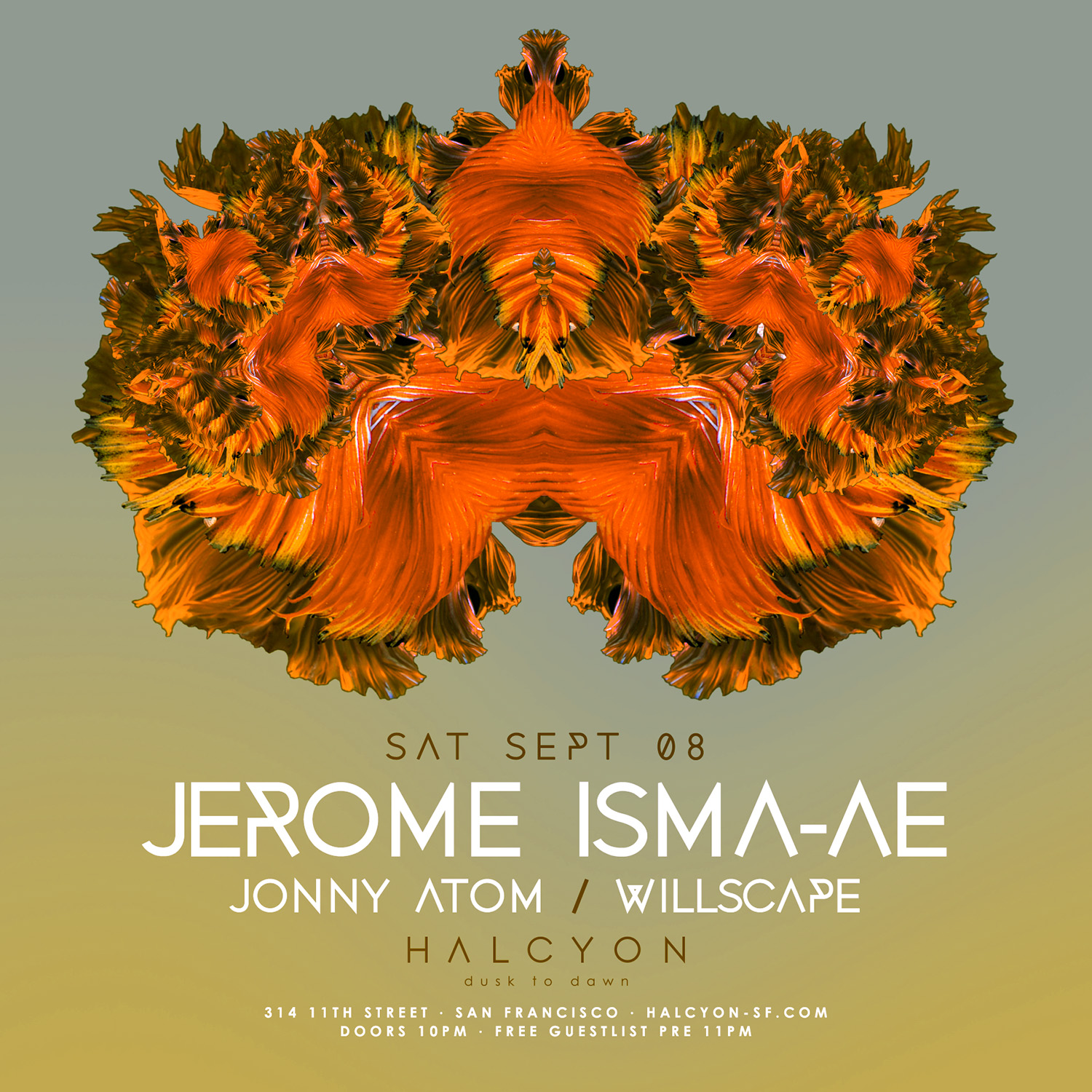 Sat Sept 08 – Jerome Isma-ae