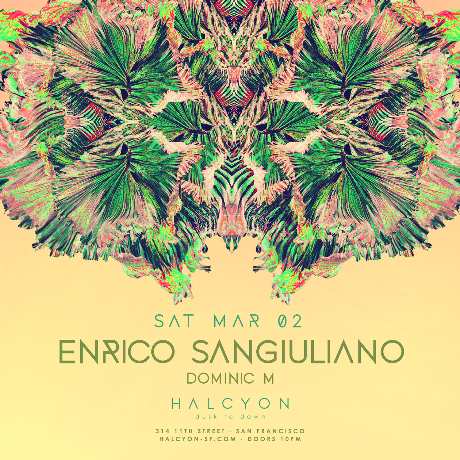 Sat Mar 02 – Enrico Sangiuliano